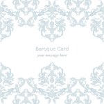 Vintage Baroque envelope Invitation card Imperial style. Vector decor ...