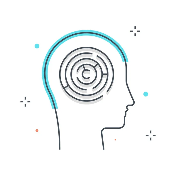 L nea de color, ilustraci n del concepto de la ilustraci n de la resoluci n de problemas, i 2024