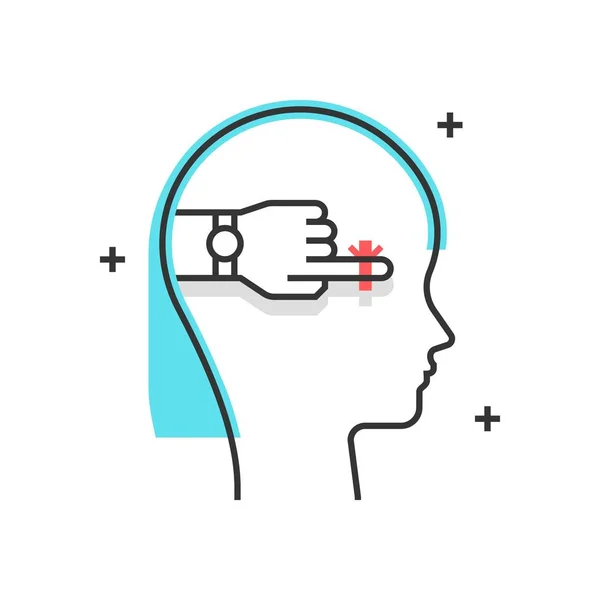 Color line, responsibility illustration concept illustration, ic Stock ...