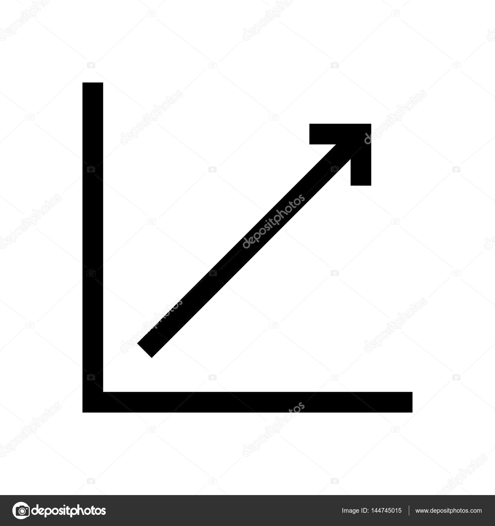 Chart, graphic mini line Stock Vector by ©Howcolour 144745015