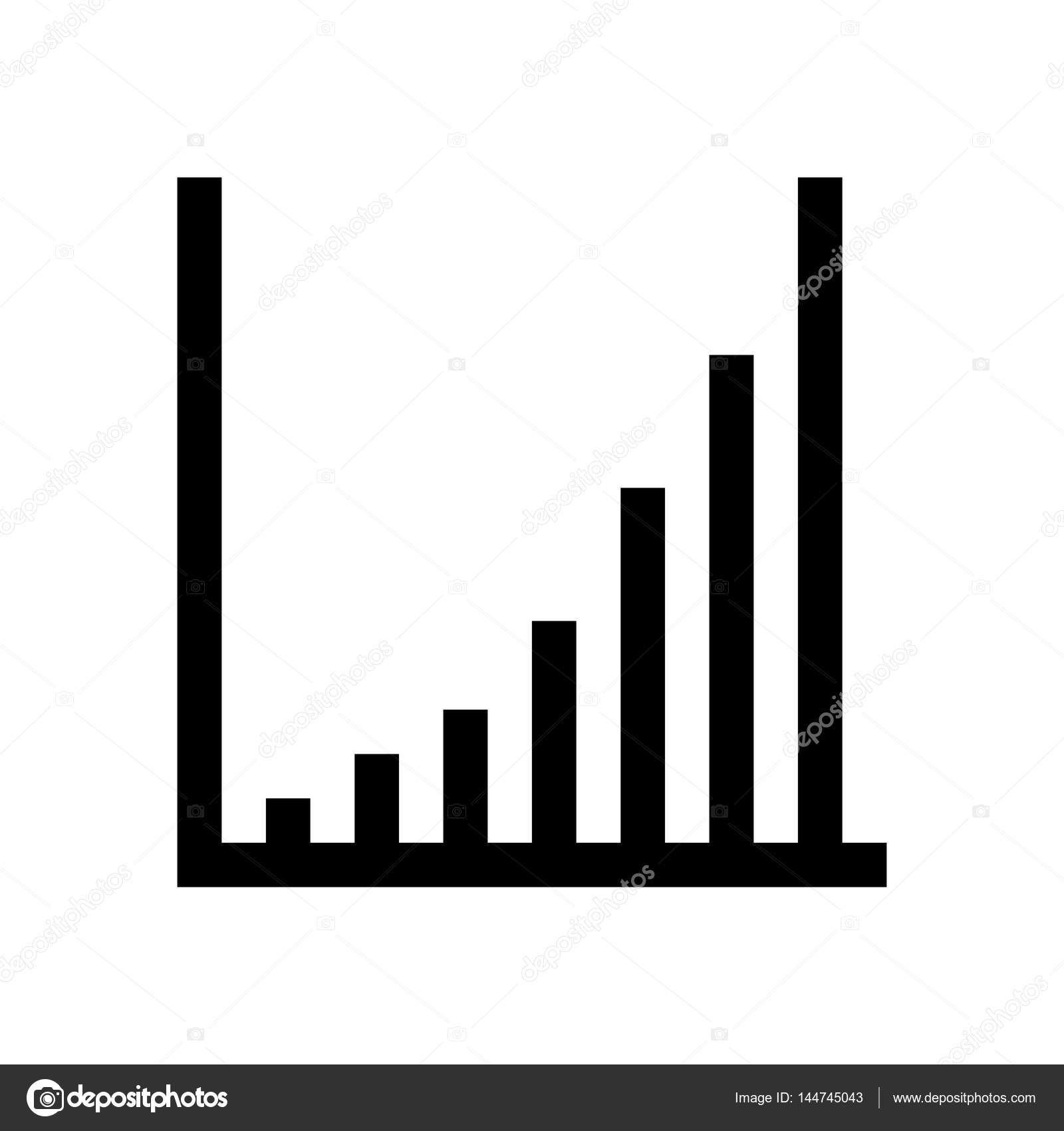 Chart, graphic mini line Stock Vector by ©Howcolour 144745043