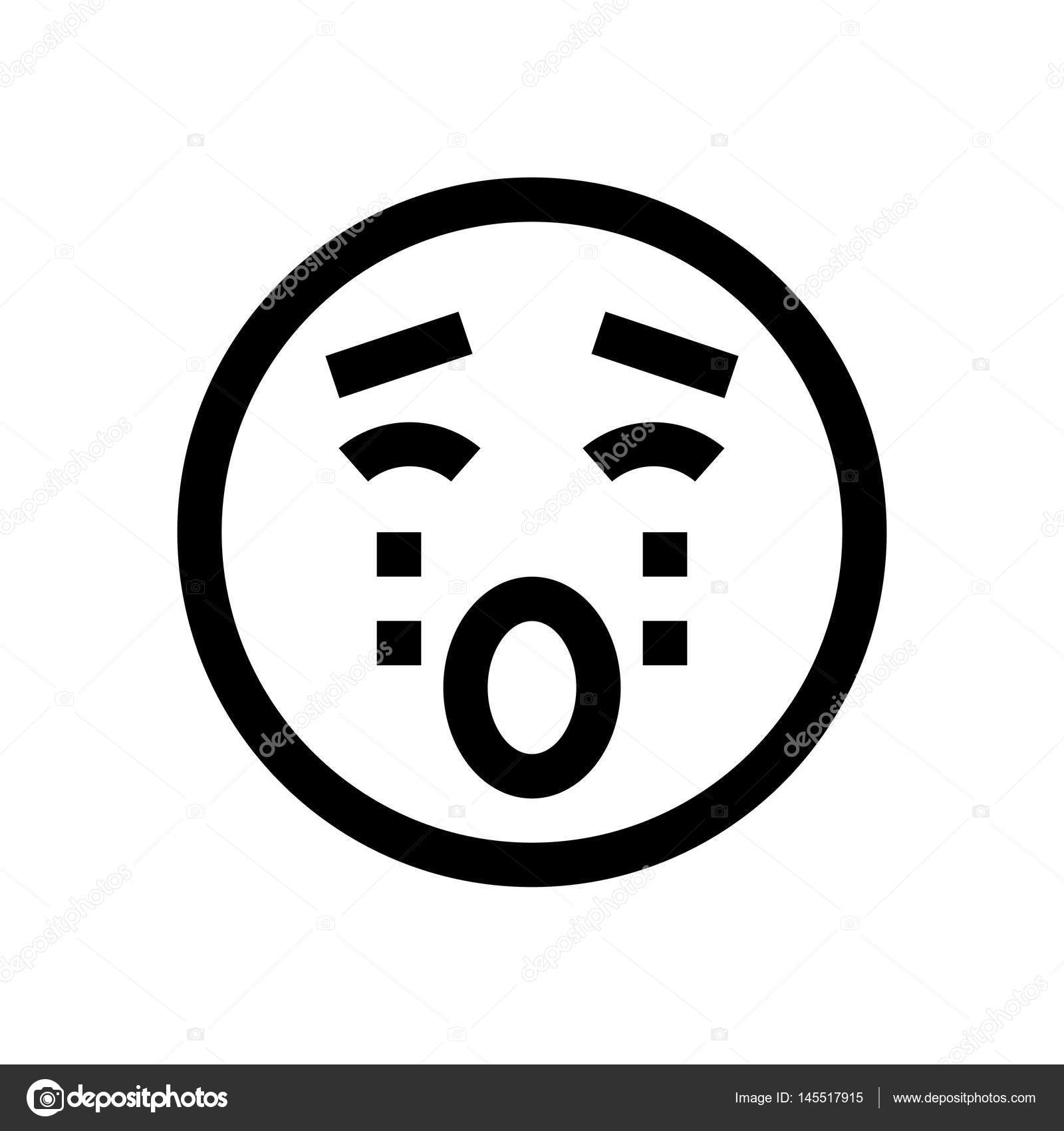 Emotion mini line, icon Stock Vector by ©Howcolour 145517915