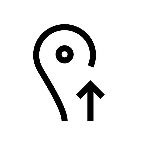 Location mini line, icon Stock Vector by ©Howcolour 145521055