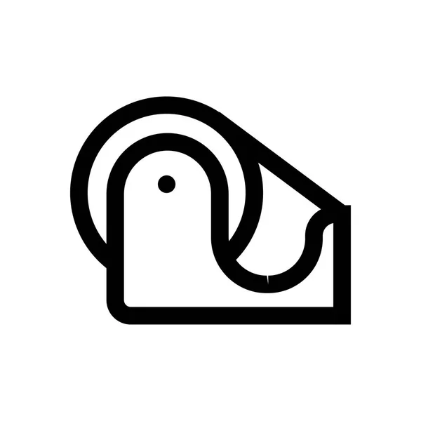 Pen tool mini line, icon Stock Vector Image by ©Howcolour #144768365