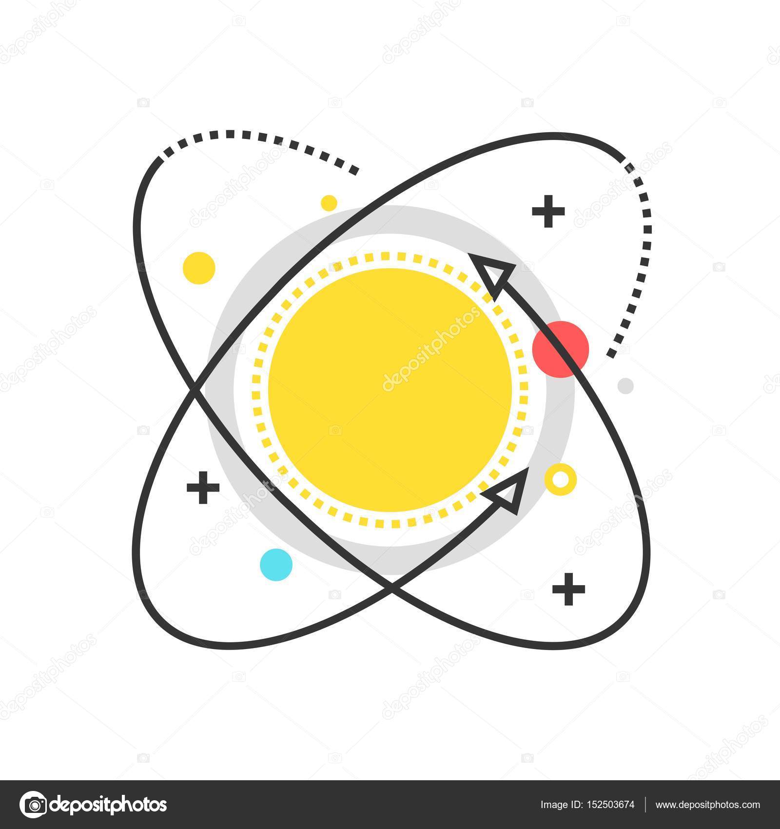 Color box physics icon, background and graphics Stock Vector Image by ...