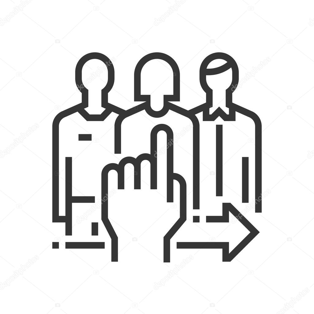 Customer types icon — Stock Vector © Howcolour #157458086