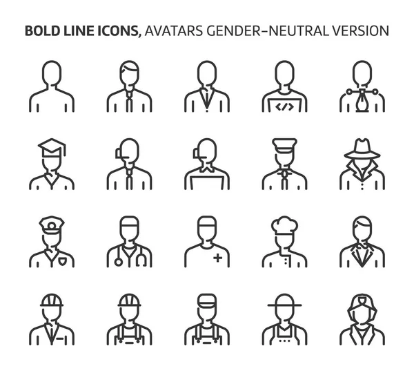 Avatar gender neutral Vector Art Stock Images | Depositphotos