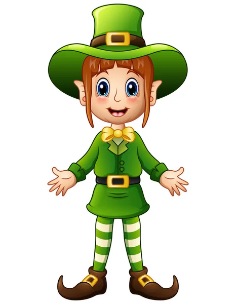 Female Leprechaun Clipart Or Emoji
