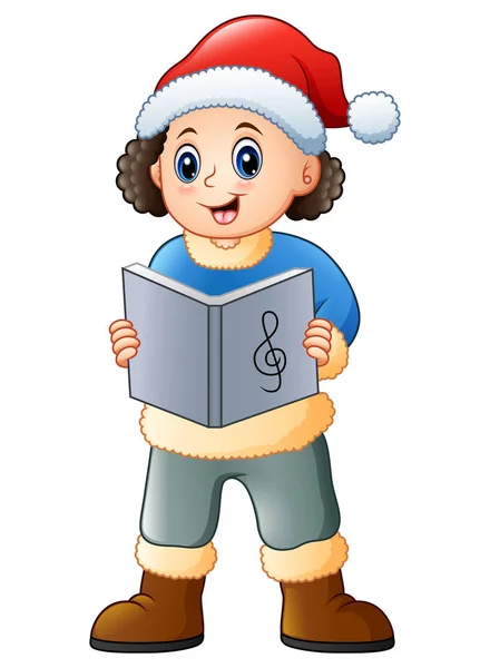 Boy singing illustration, Royalty-free Boy singing illustration Vector ...