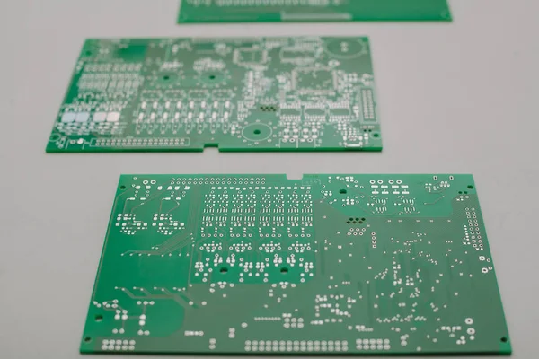 Microchip production factory. Technological process. - Stock Image ...