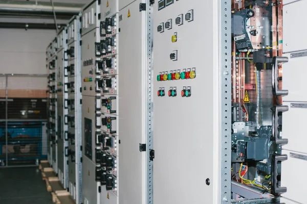 Low voltage cabinet. Uninterrupted power. Electrical power. - Stock ...