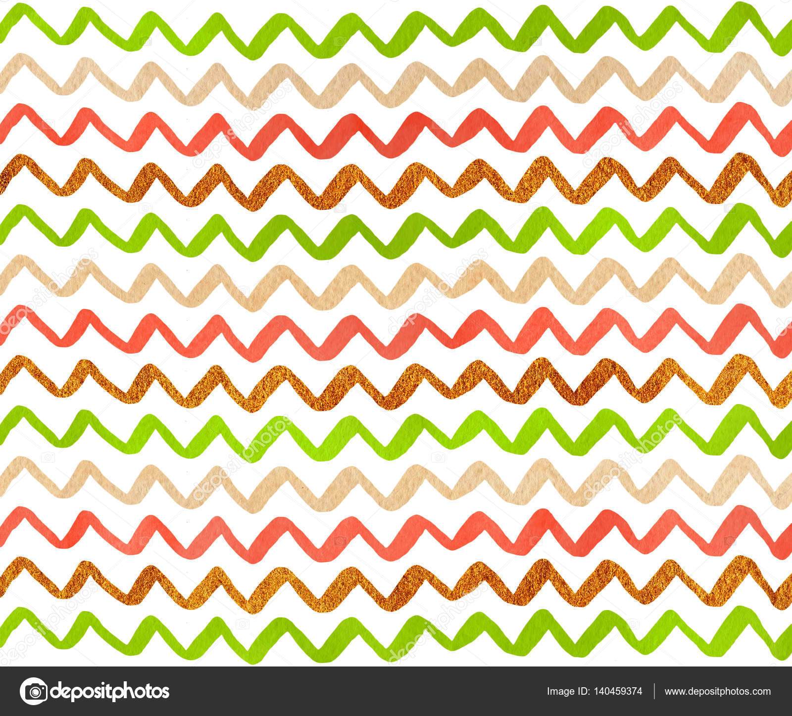 Lime Green Chevron Background