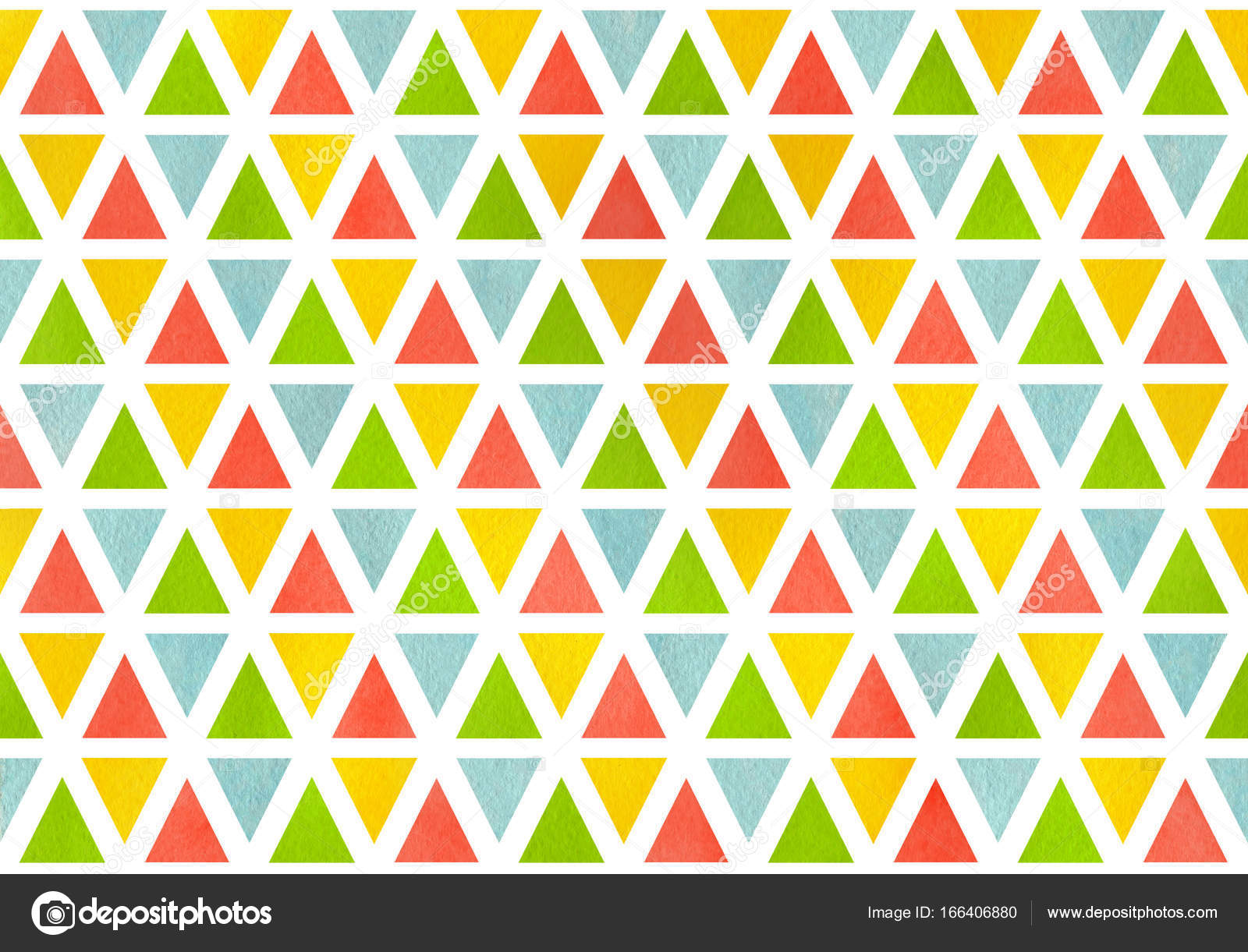 Watercolor triangle pattern. Stock Photo by ©4-s.ukr.net 166406880