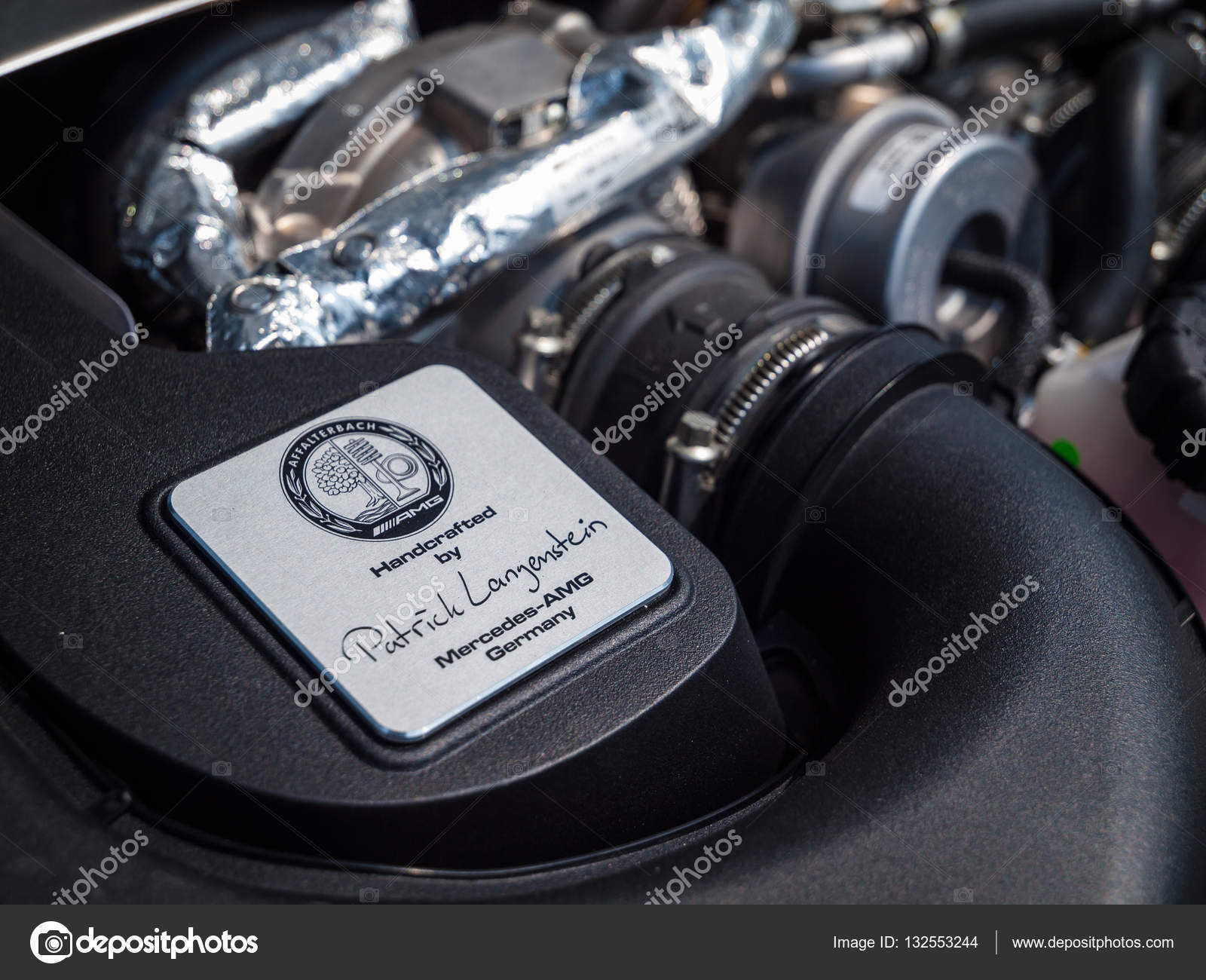 Mercedes-AMG C 63 S Coupe Engine – Stock Editorial Photo © teddyleung ...