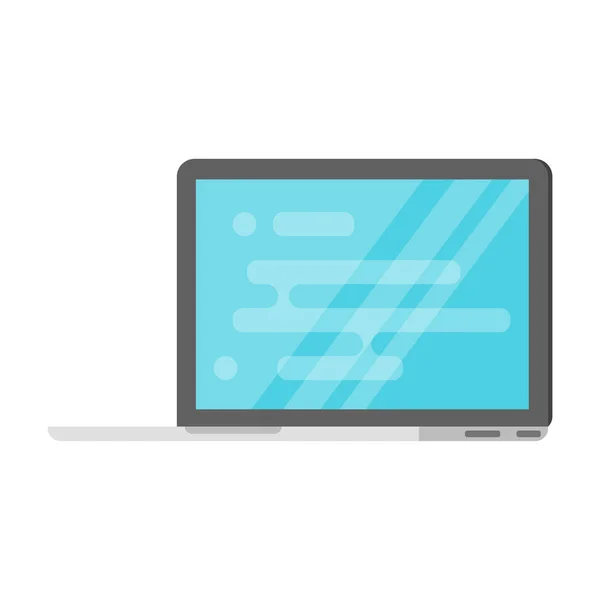 Web development icon set - laptop screen shows internet html tags css ...