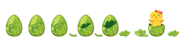 Chick hatch animation from egg Stock Vector Image by ©tkronalter9.gmail ...