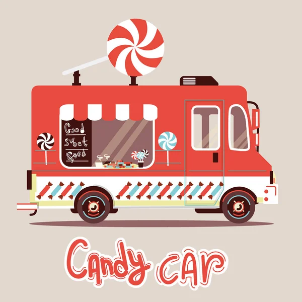 Caminhão de comida doces images vectorielles, Caminhão de comida doces ...