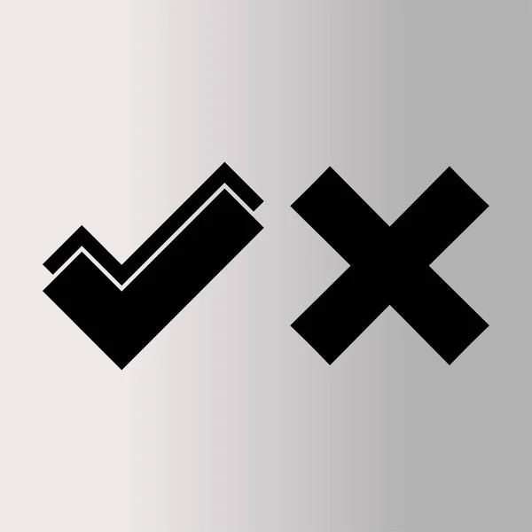 Yes or No paper check marks Stock Vector Image by ©Alhovik #69940885