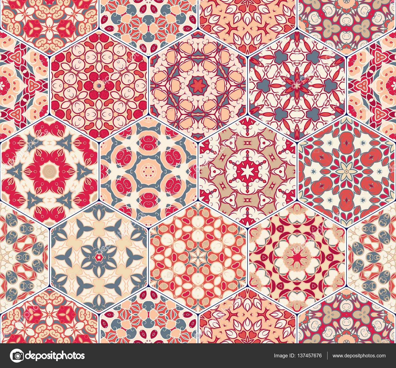 Hexagon set template Stock Vector Image by ©i0645495@gmail.com #137457676