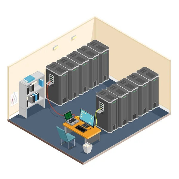 Isometric server Vector Images, Royalty-free Isometric server Vectors ...