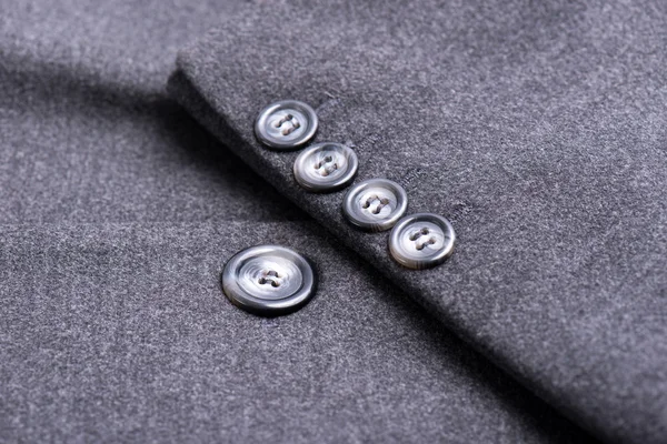 Details on the pinstripe suit coat Stock Photo by ©maxics 130179620