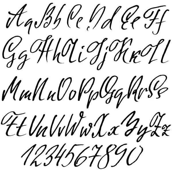 kaligrafie ručně psané písmo — Stock Fotografie © vilaxlt #9877660