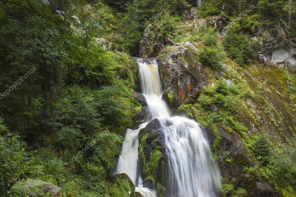 Triberg Falls en la región de la Selva Negra, Alemania 2024