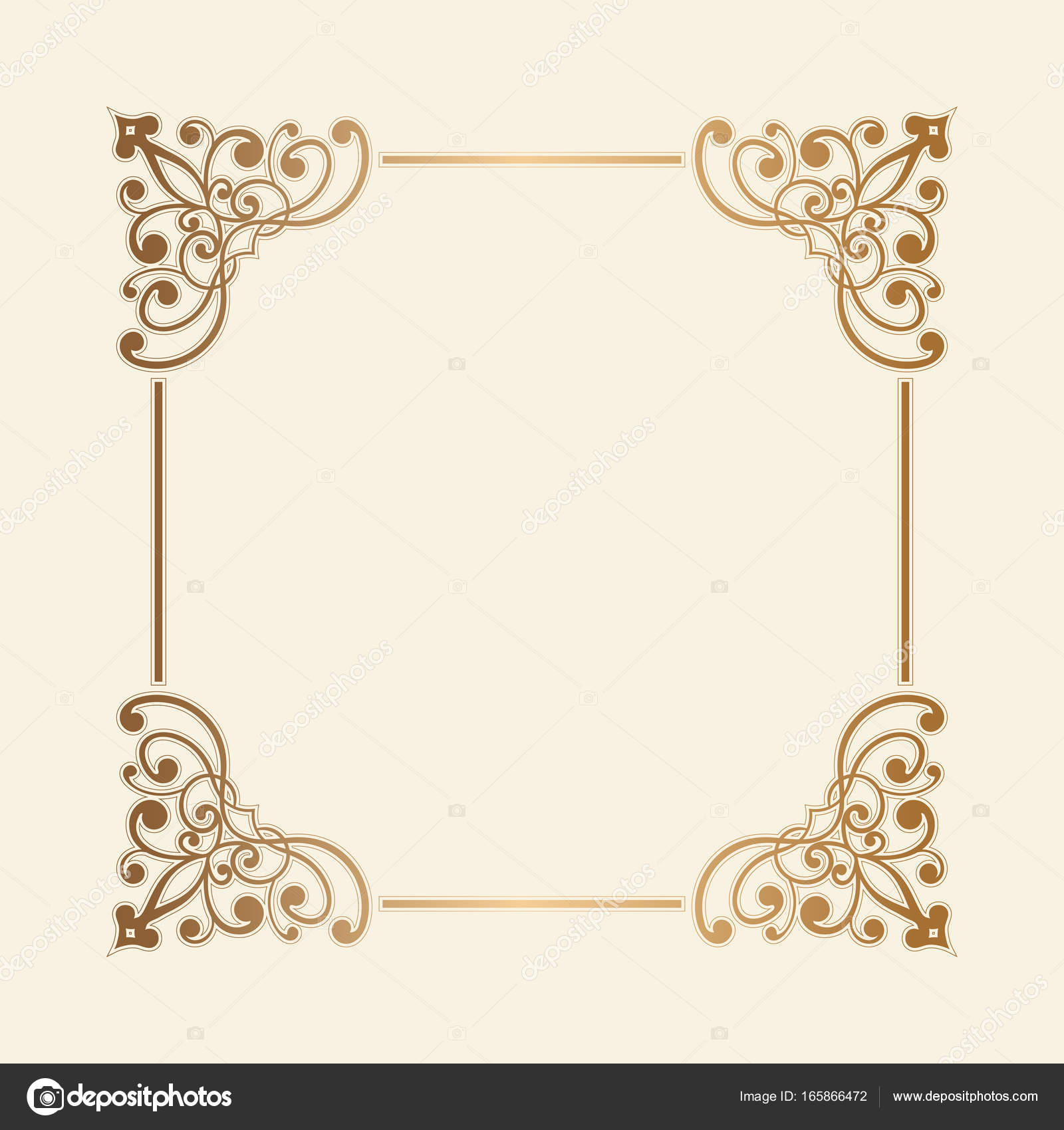 Simple Vintage Border Design