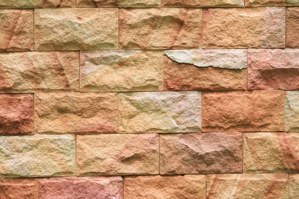 Sandstone brick wall texture background pattern and color - Stock Image ...