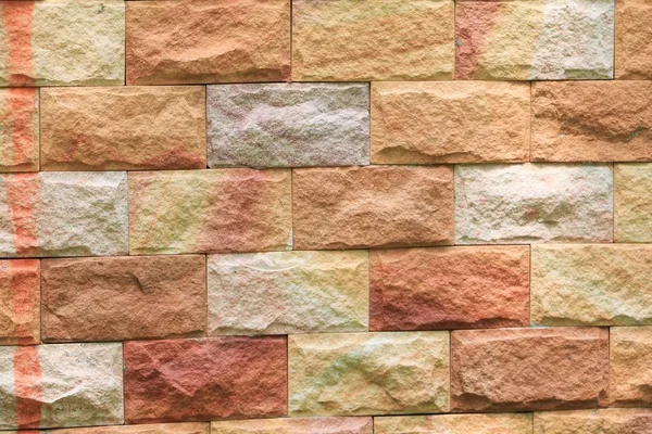 Sandstone brick wall texture background pattern and color Stock Photo ...