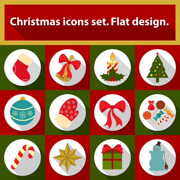 Christmas icons — Stock Vector © pulsar011 #34277375
