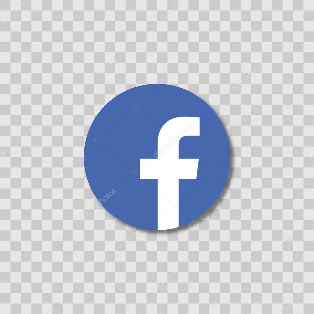 Logotipo De Pulgar Hacia Arriba De Facebook Con Fondo Transparente