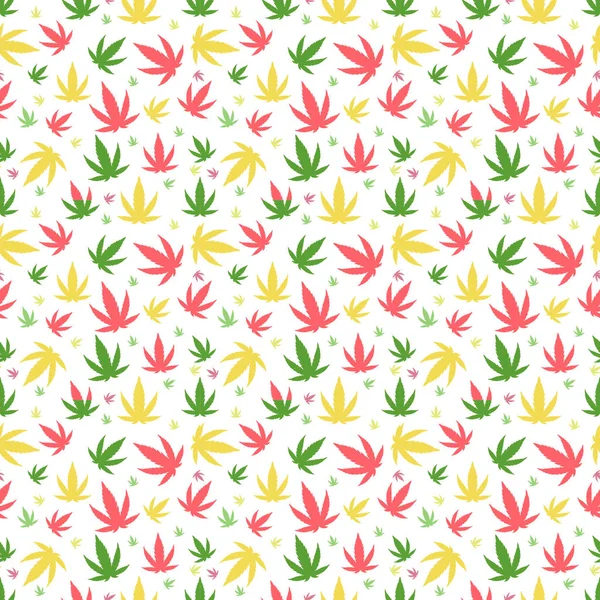 Marijuana background vector seamless patterns Stock Vector by ©luplupme ...