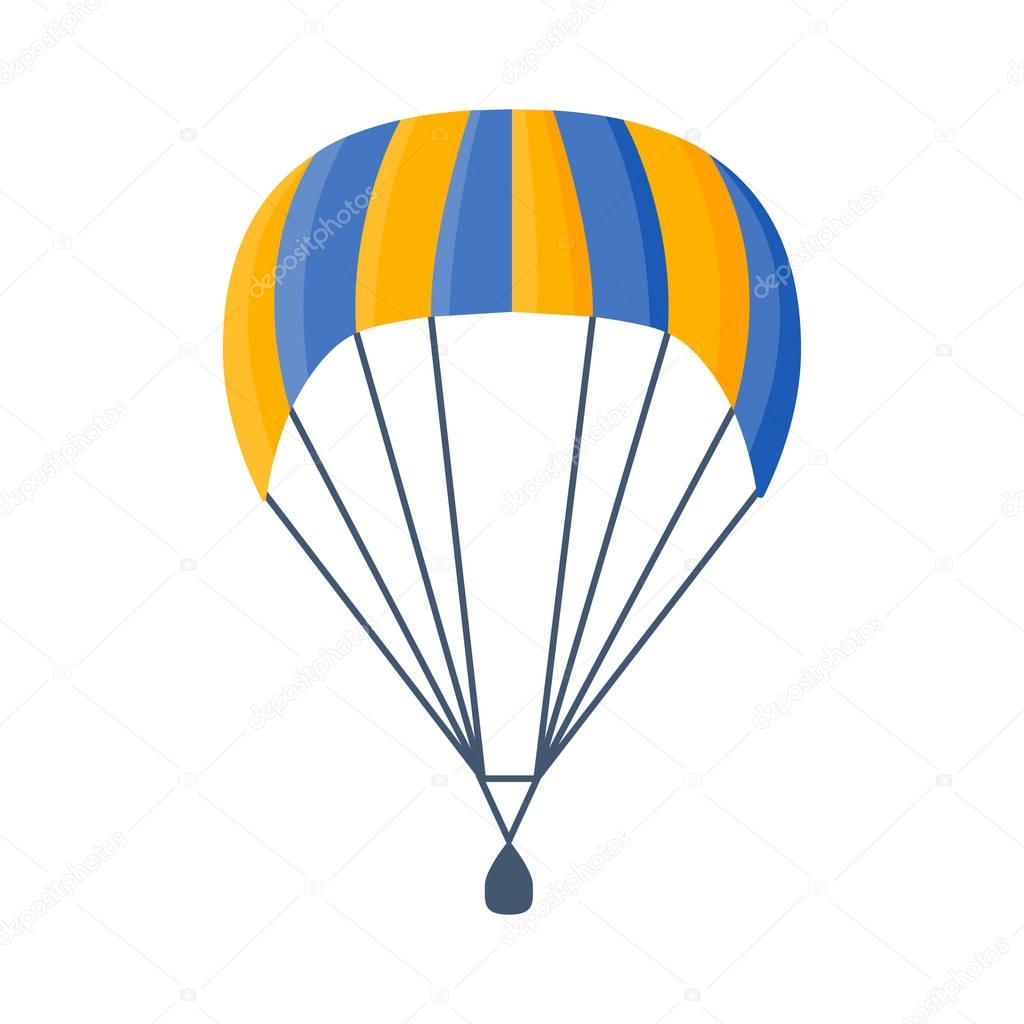 Parachute vector illustration fly — Stock Vector © luplupme.gmail.com ...