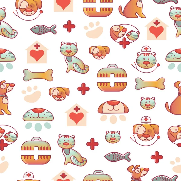 Hospital pattern background Vector Art Stock Images | Depositphotos