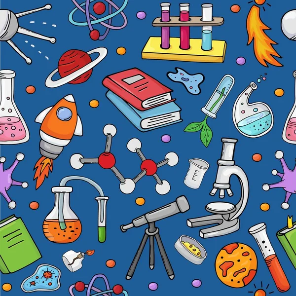 Chemistry vector chemical science or pharmacy research in school ...