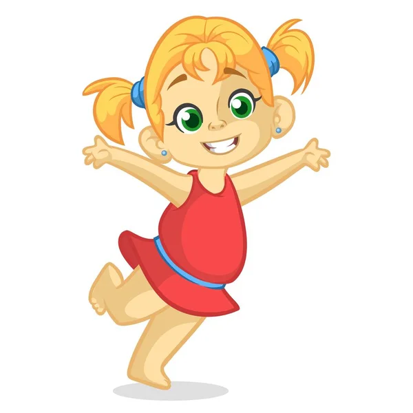 Little Blonde Girl Clipart