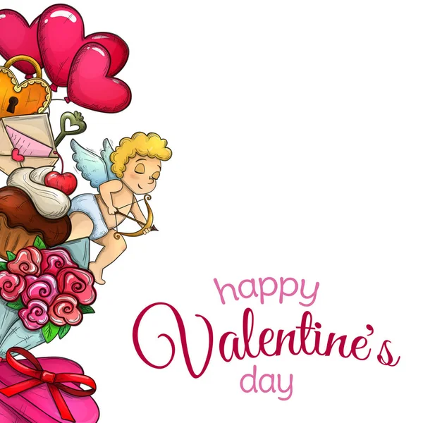 Valentine Cupid Borders