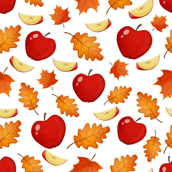 100,000 Autumn apples pattern Vector Images | Depositphotos