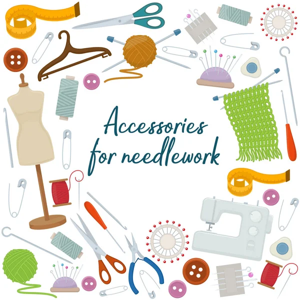 Sewing Tailoring Icons Dressmaking Needlework Hobby Crafts Diy Fashion