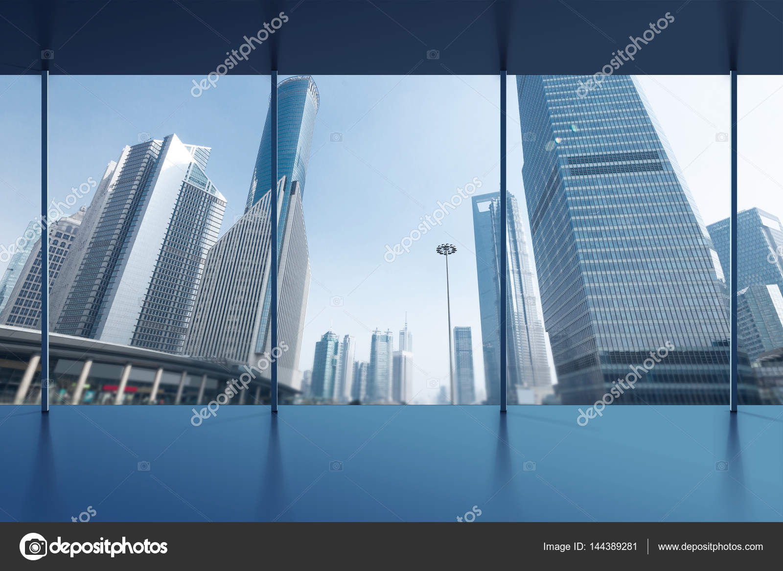 Office Big Window Stock Photo by ©383246559@qq.com 144389281