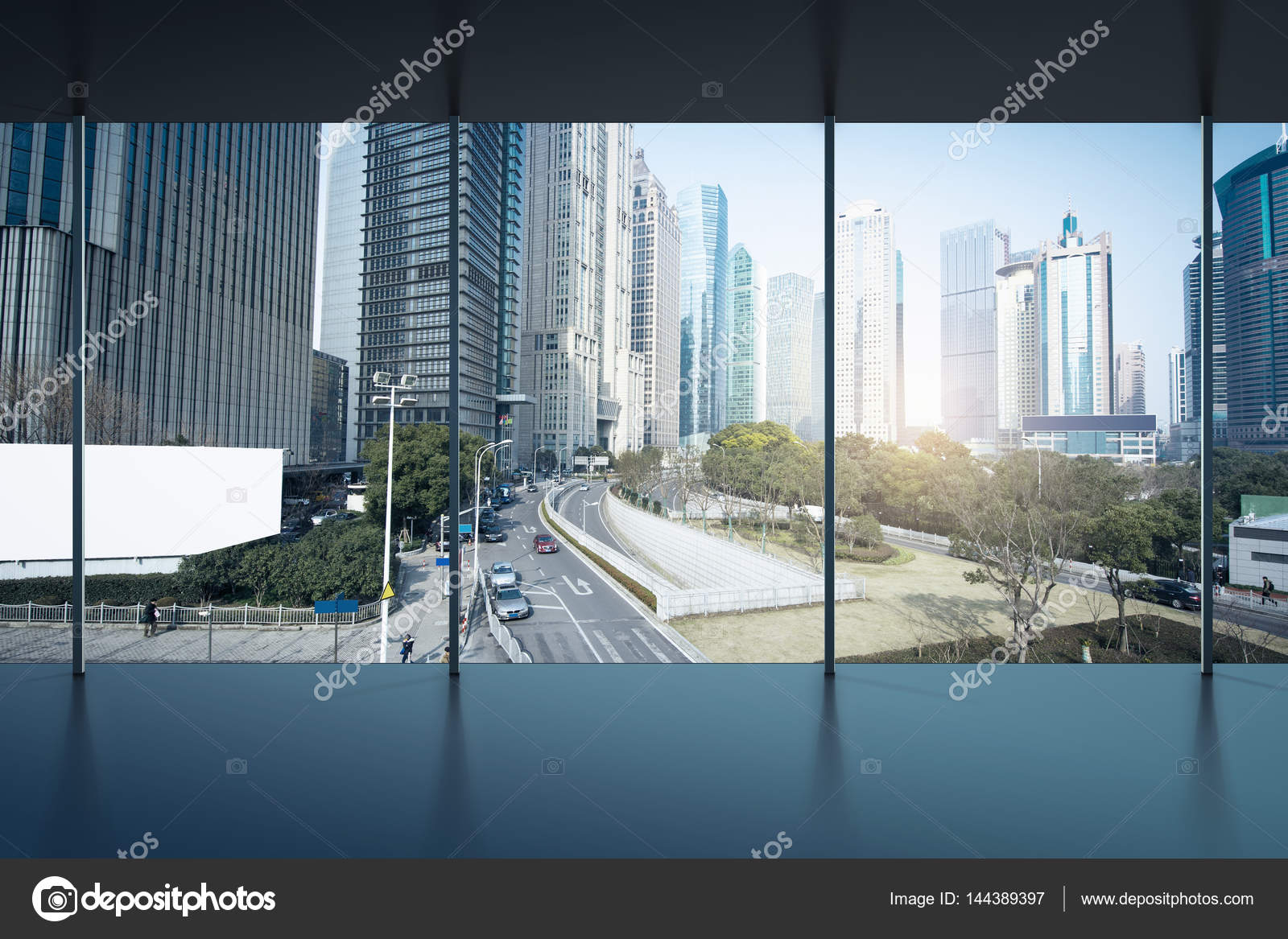 Office Big Window Stock Photo by ©383246559@qq.com 144389397