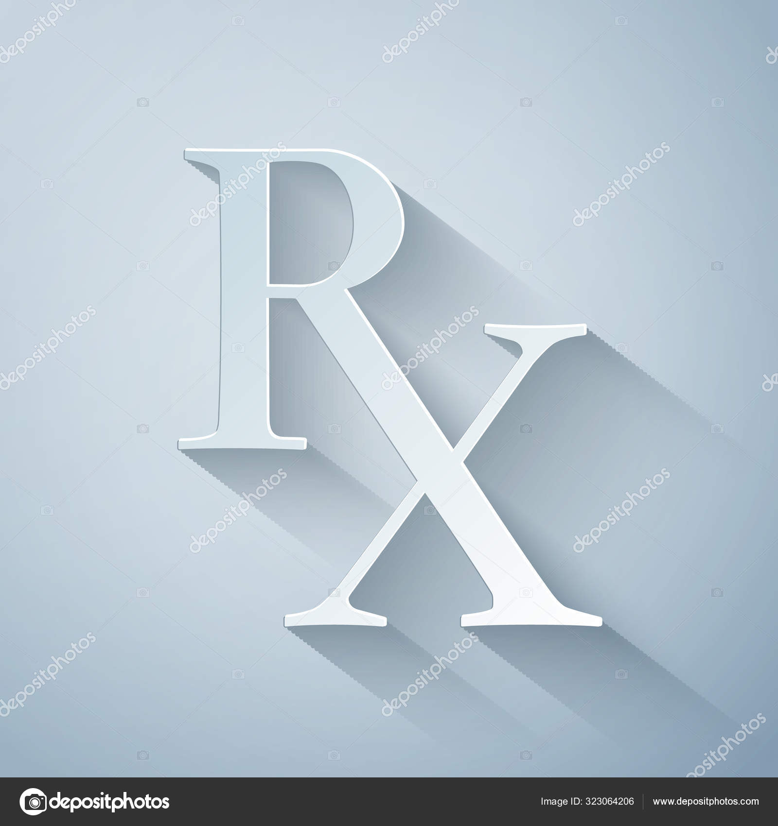 Prescription Symbol Vector