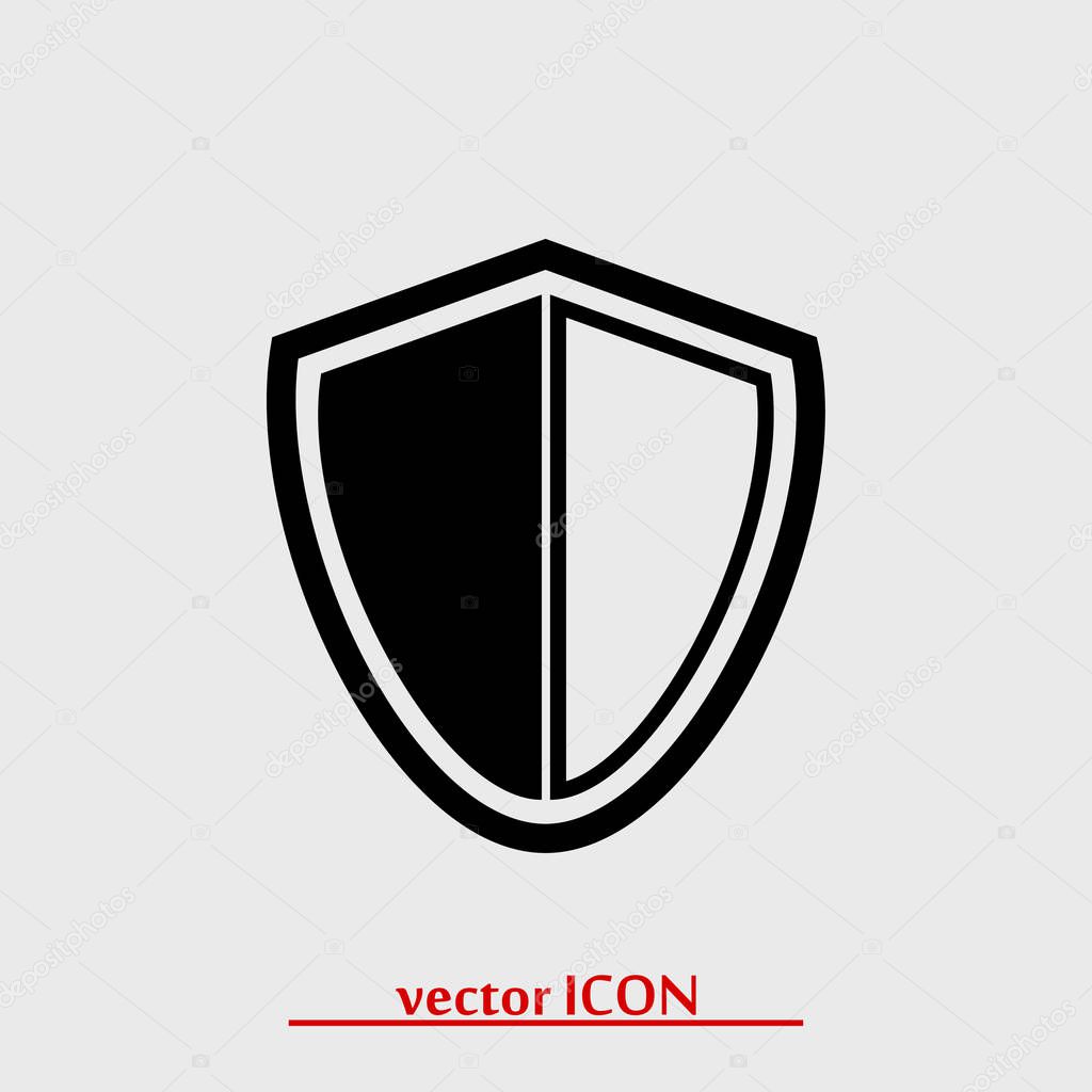 Shield simple icon Stock Vector Image by ©SimVA #130219984