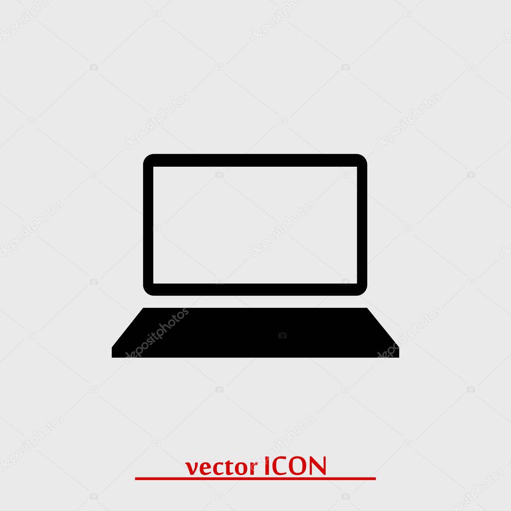 Laptop computer icon Stock Vector by ©SimVA 130222044