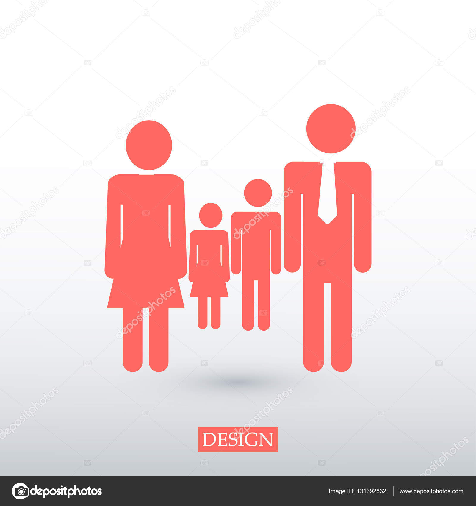 Human figures icon Stock Vector Image by ©SimVA #131392832