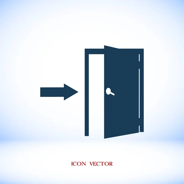 Open door icon Stock Vector Image by ©SimVA #144831873