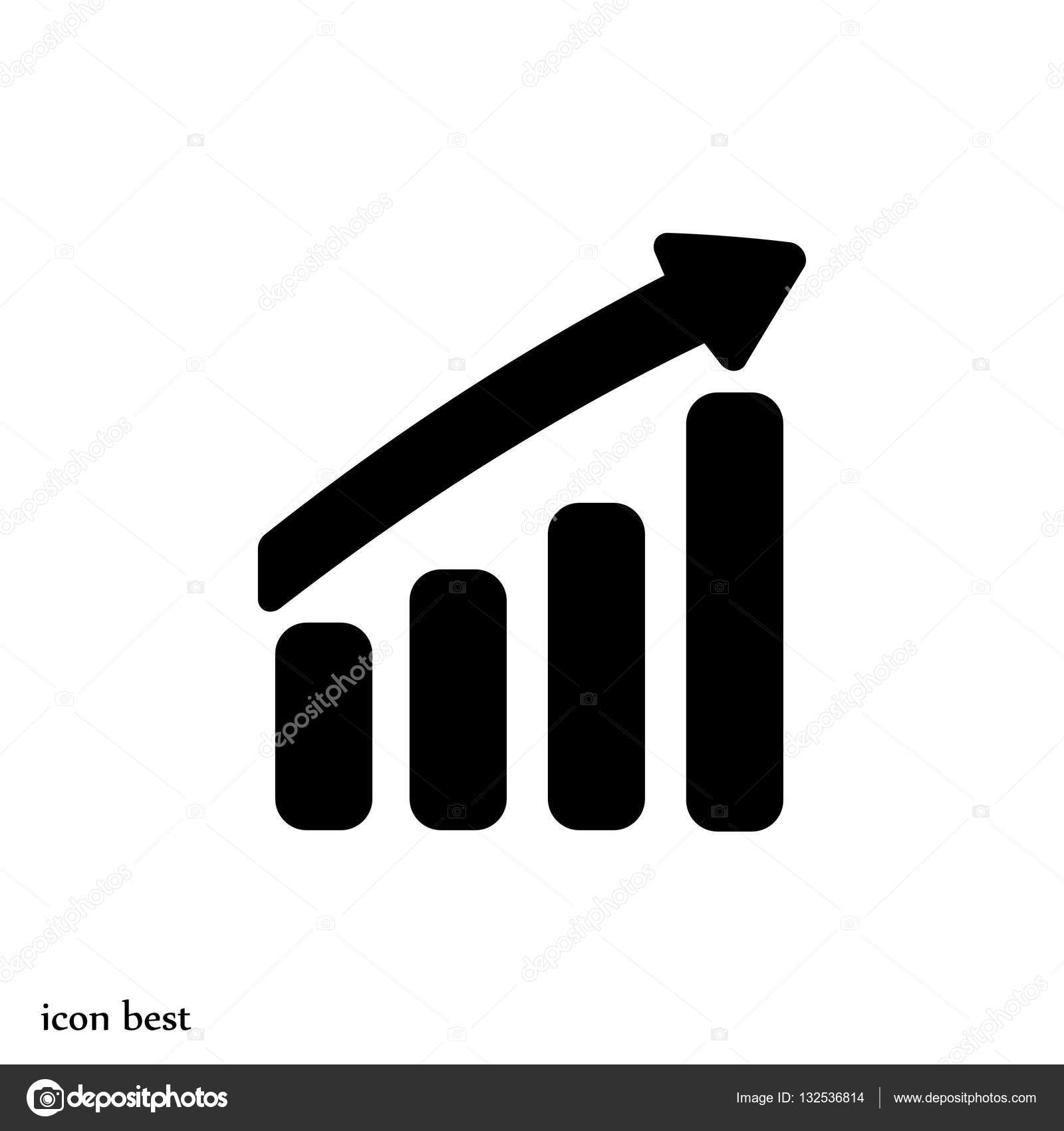 Graphic chart icon — Stock Vector © SimVA #132536814 Graphic chart icon — Stock Vector © SimVA #132536814