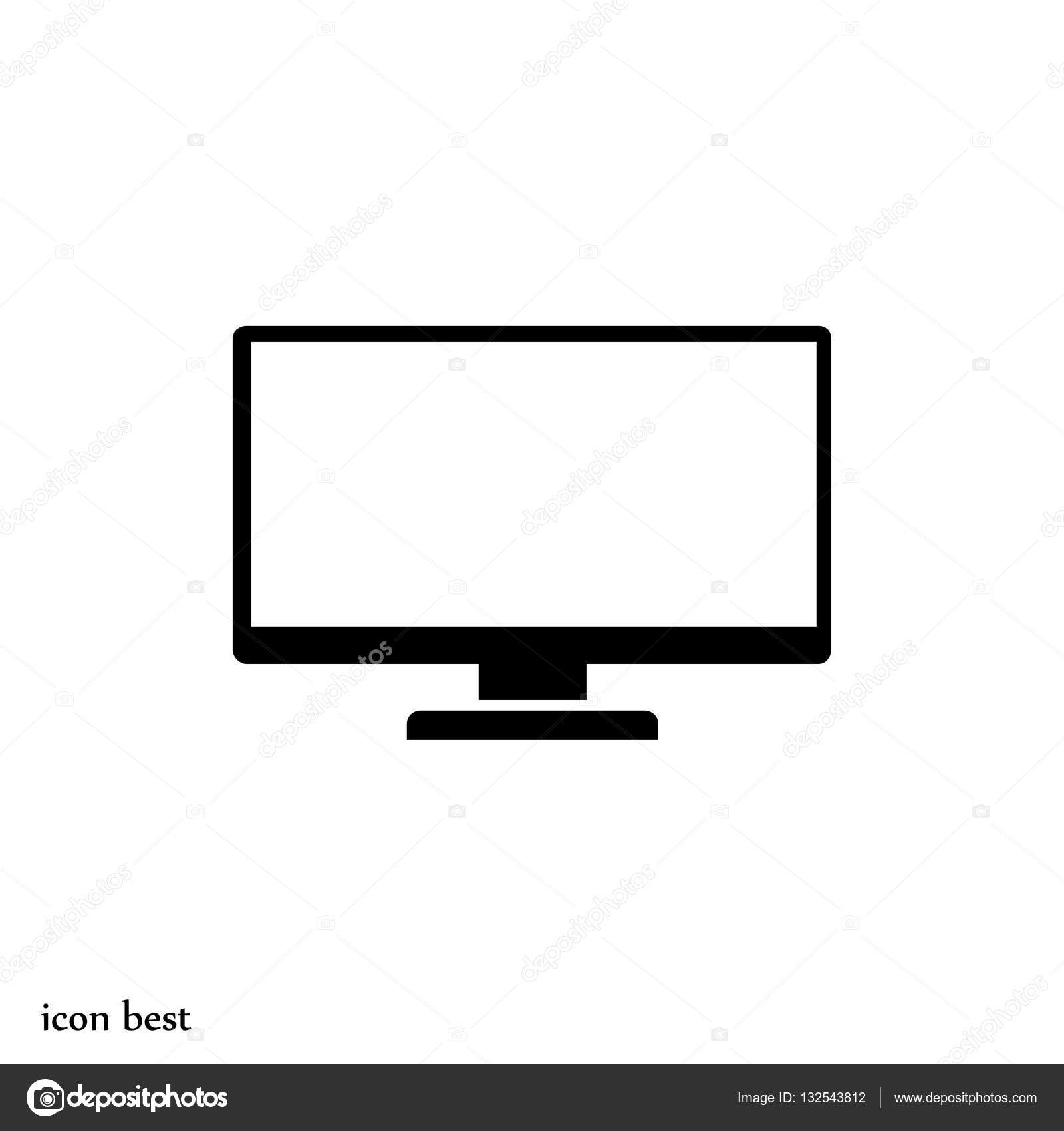 TV simple icon Stock Vector Image by ©SimVA #132543812