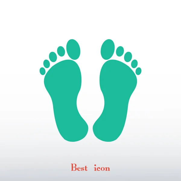 Human feet icon Stock Vector Image by ©SimVA #138854812